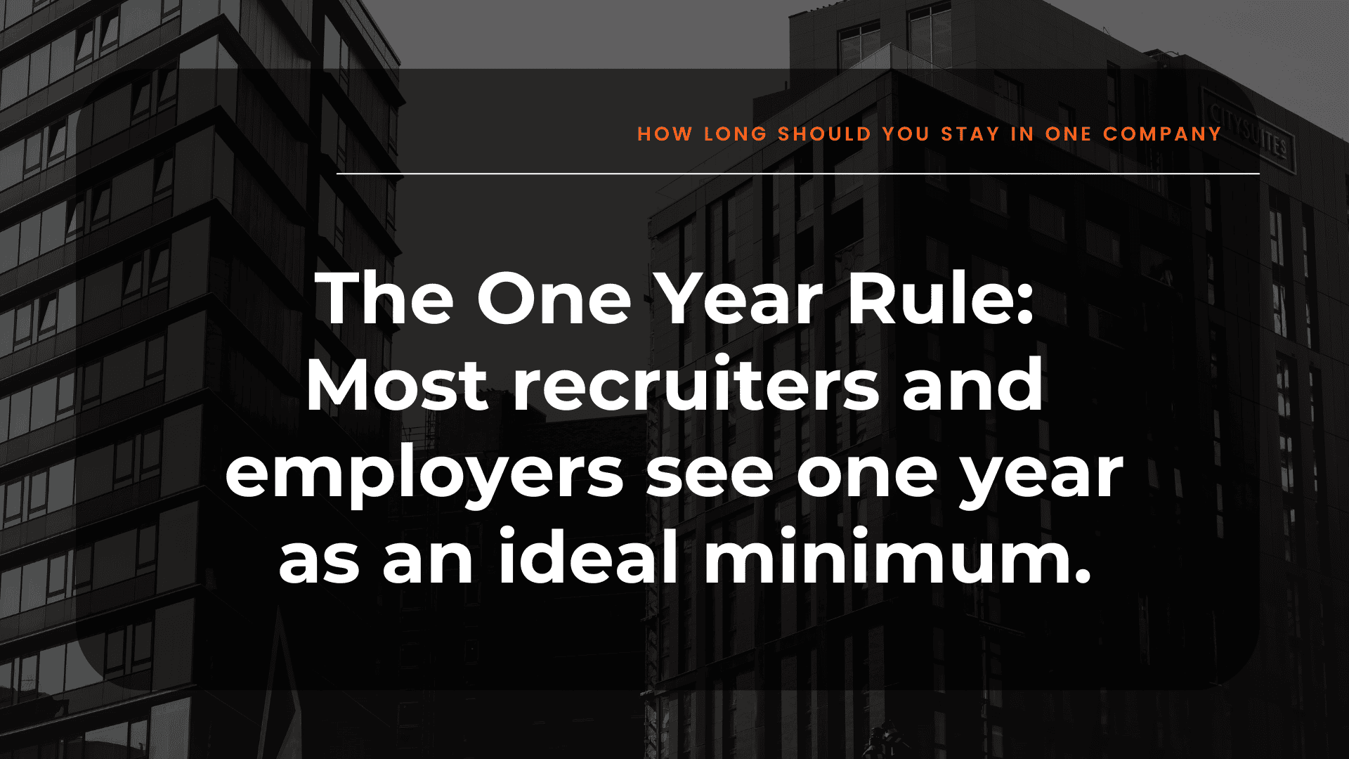 How Long Should You Stay at a Job?