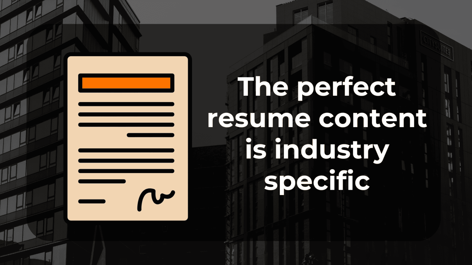 How to write the perfect Executive Resume