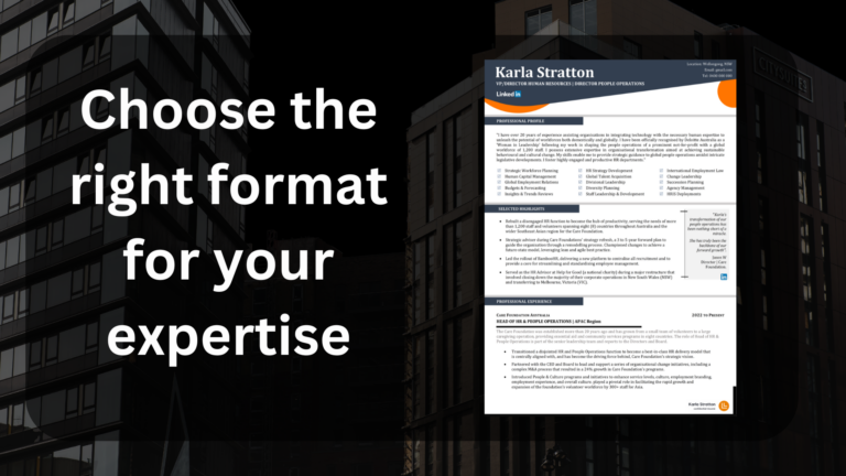 How to Write the Perfect HR Resume