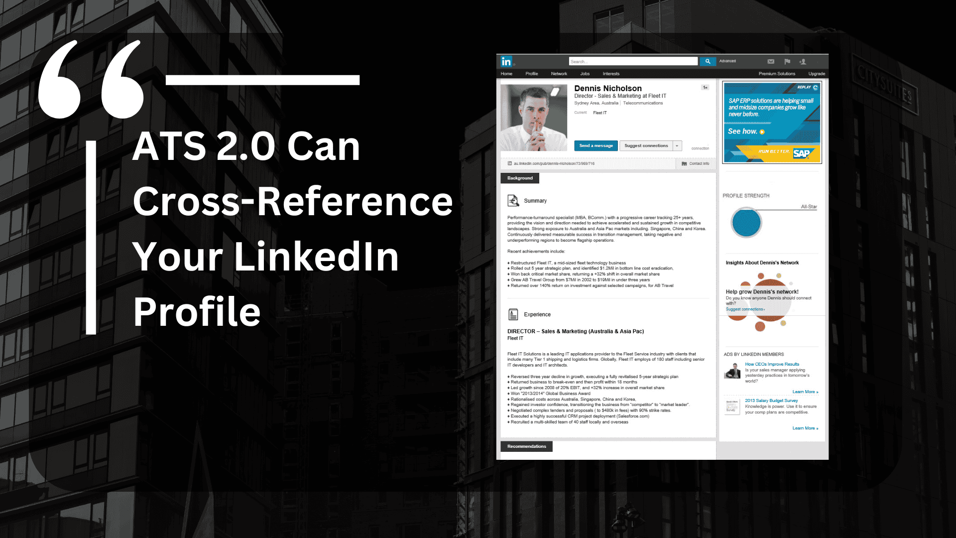 Applicant Tracking Systems 2.0: Your Resume needs to change